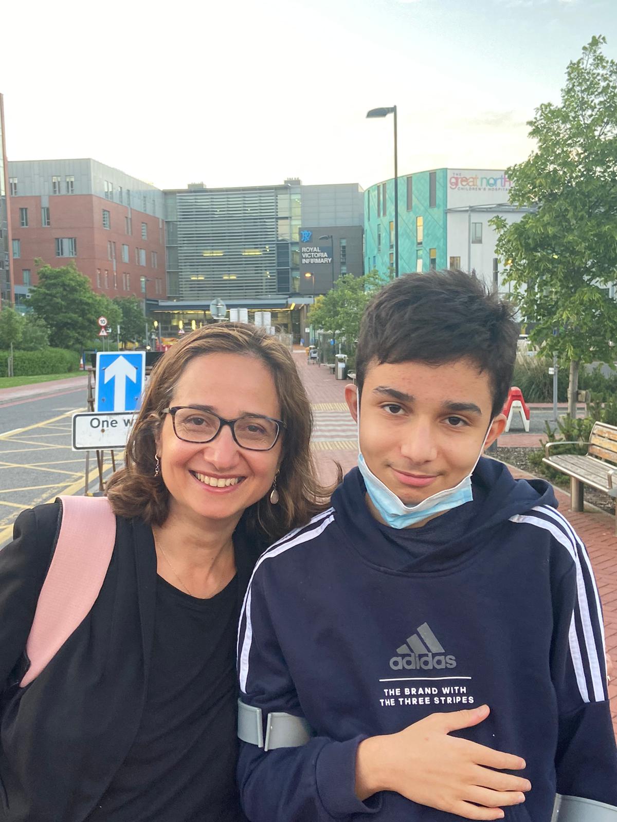 Daniel plans 10,000 steps every week for Charity as he learns to walk ...